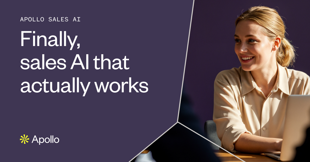Apollo AI | Sales Intelligence Platform with 265M+ Contacts