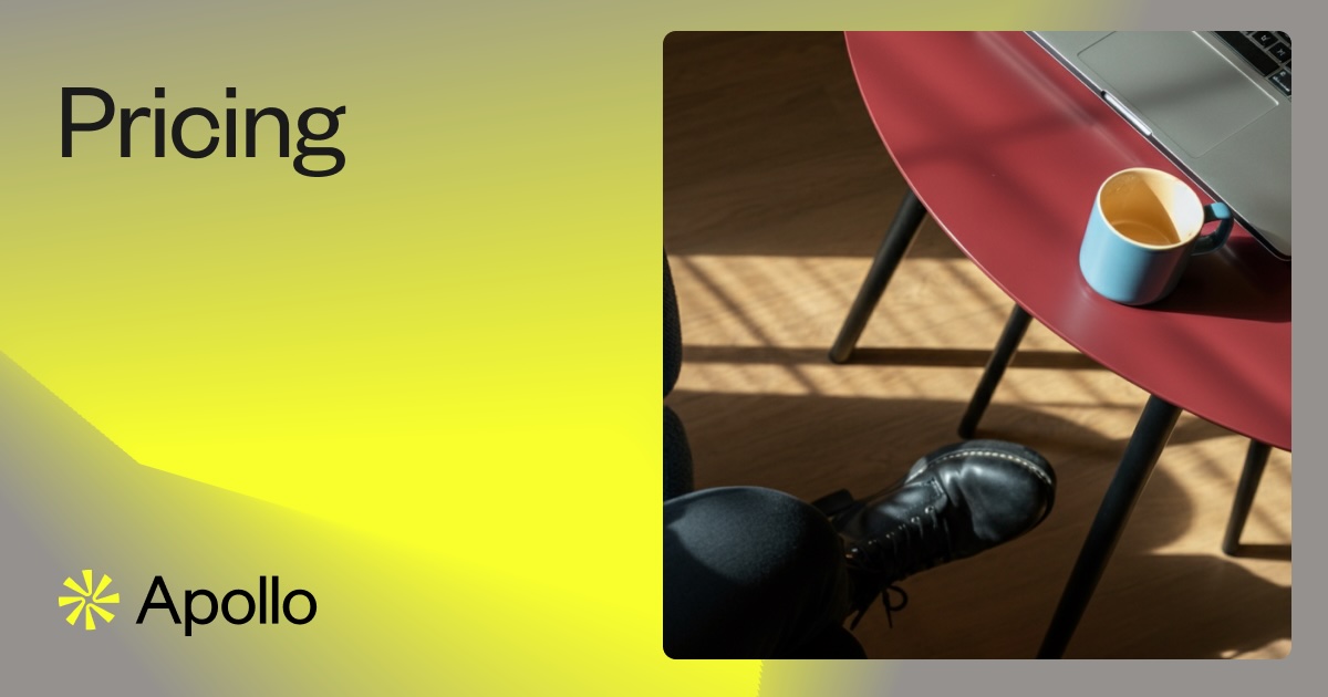 Planes de precios de Apollo.io | Precios de la plataforma de inteligencia de ventas